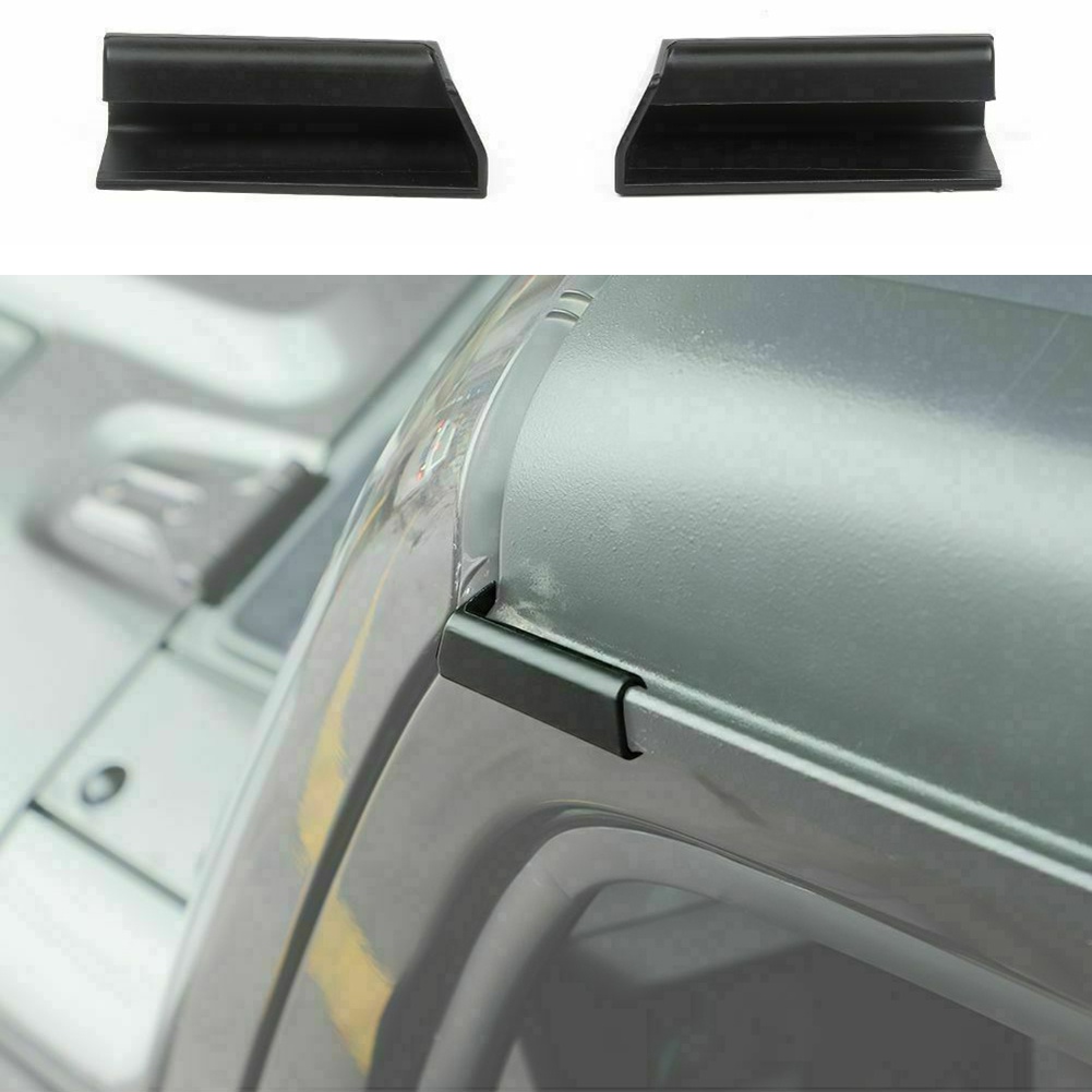 1 Pair Car Water Rain Gutter Extension Channel Kit Rainwater Diversion ...