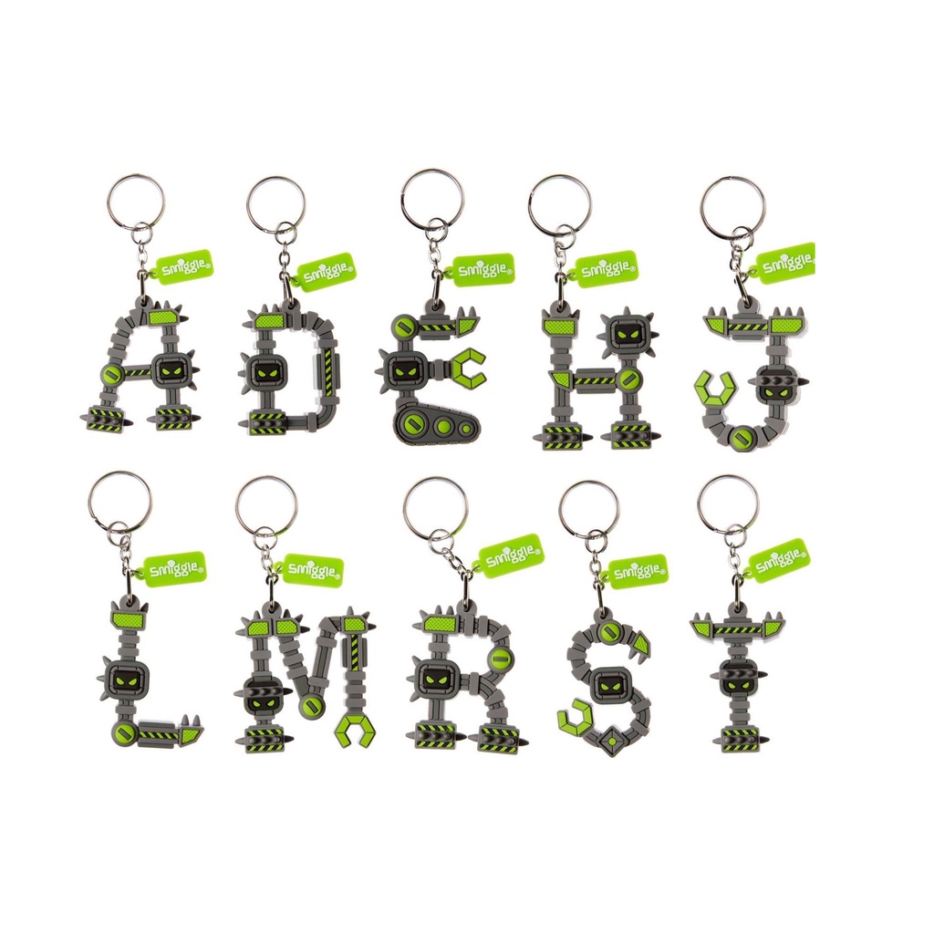 Smiggle Scented Alphabet Keyring - Techie | Shopee Philippines