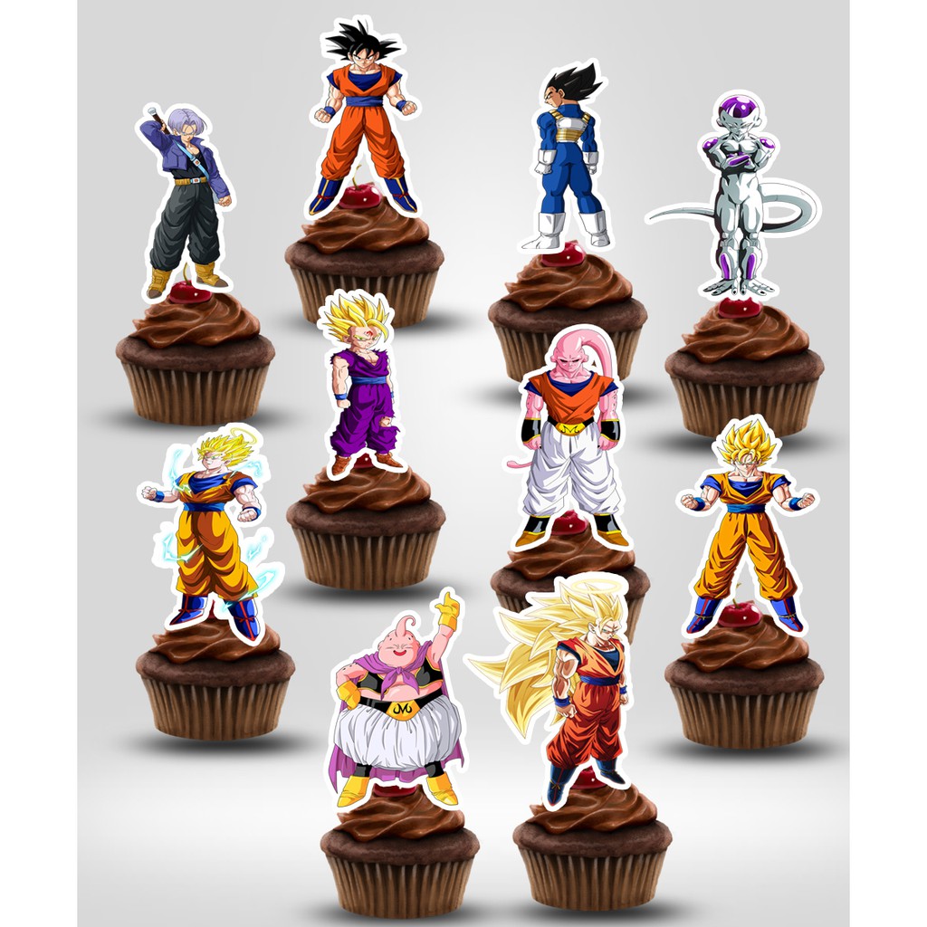 Dragon Ball Z Cake Topper Set | Shopee Philippines