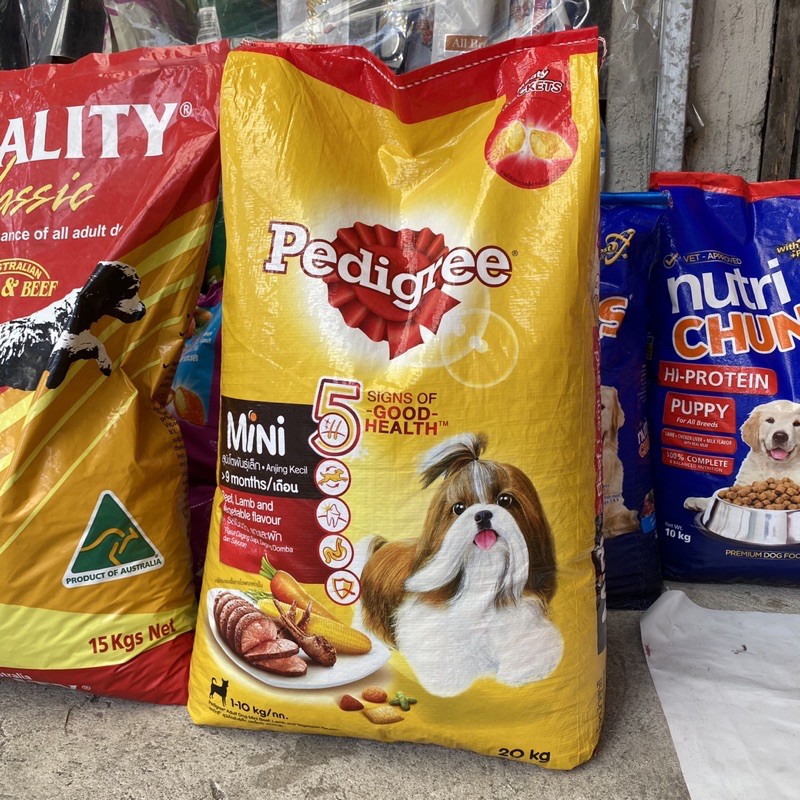 Pedigree Mini Beef, Lamb and Vegetable freshly repacked | Shopee ...
