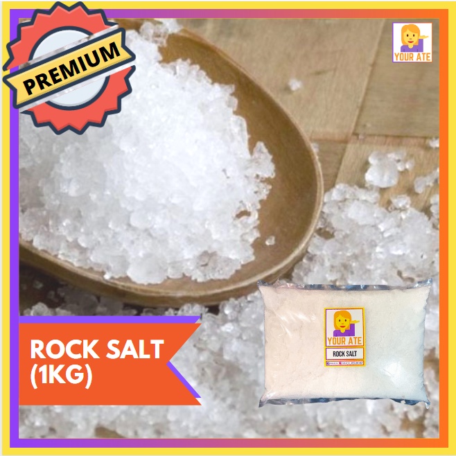Your Ate - Organic Rock Salt (1kg) | Shopee Philippines