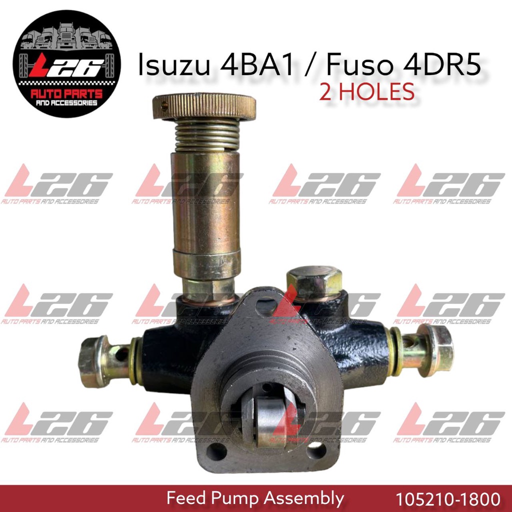 Isuzu 4BA1 / Fuso 4DR5 Feed Pump Assembly 2 Holes 105210-1800 | Shopee ...