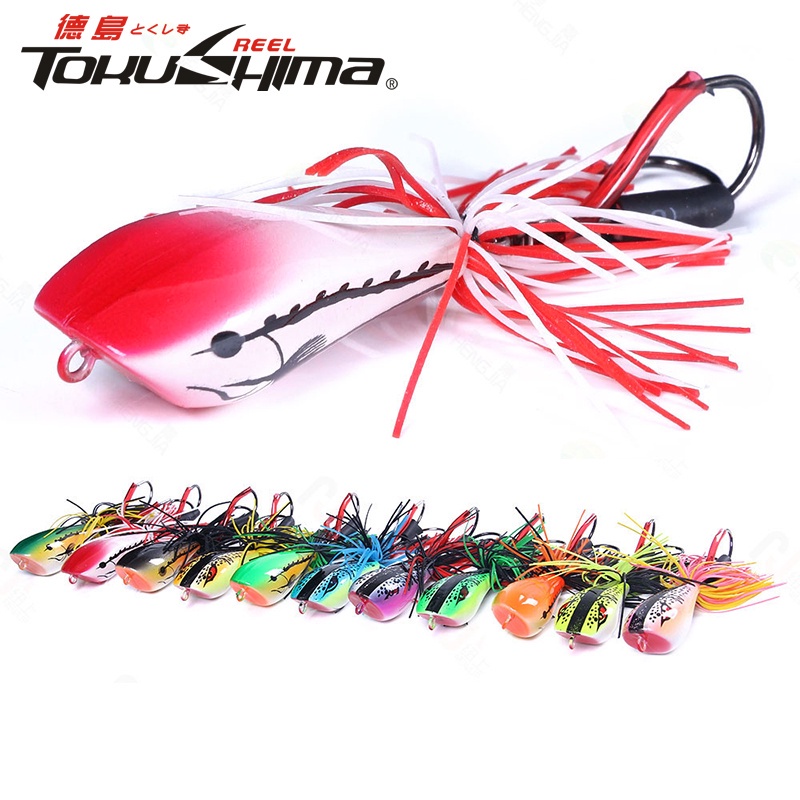 Floating Jump Frog 9cm/10g Plastic Hard ABS Frog Lure Bass Snakehead 3D ...