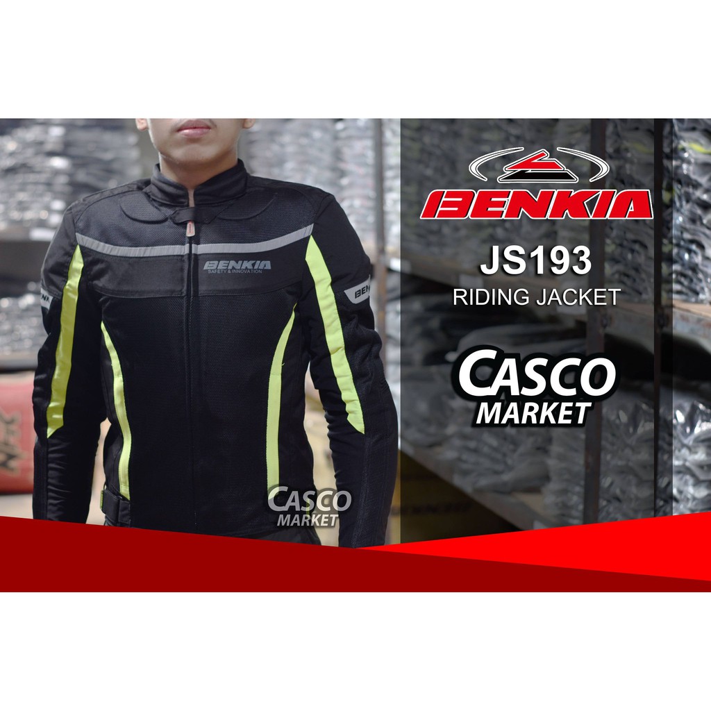 BENKIA HDF-JW32 MOTORCYCLE RIDING JACKET (FOR MEN) | Shopee Philippines