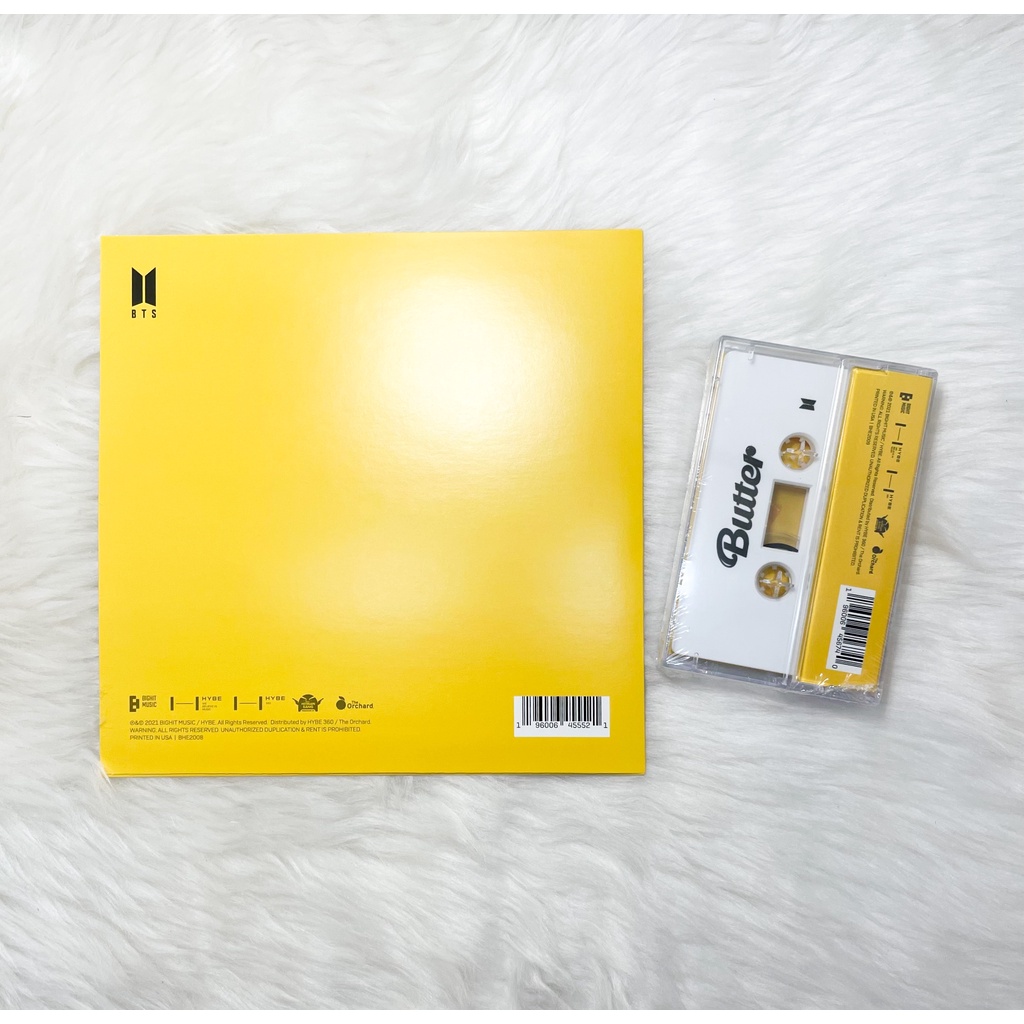 On hand Official BTS Butter Vinyl and Cassette | Shopee Philippines