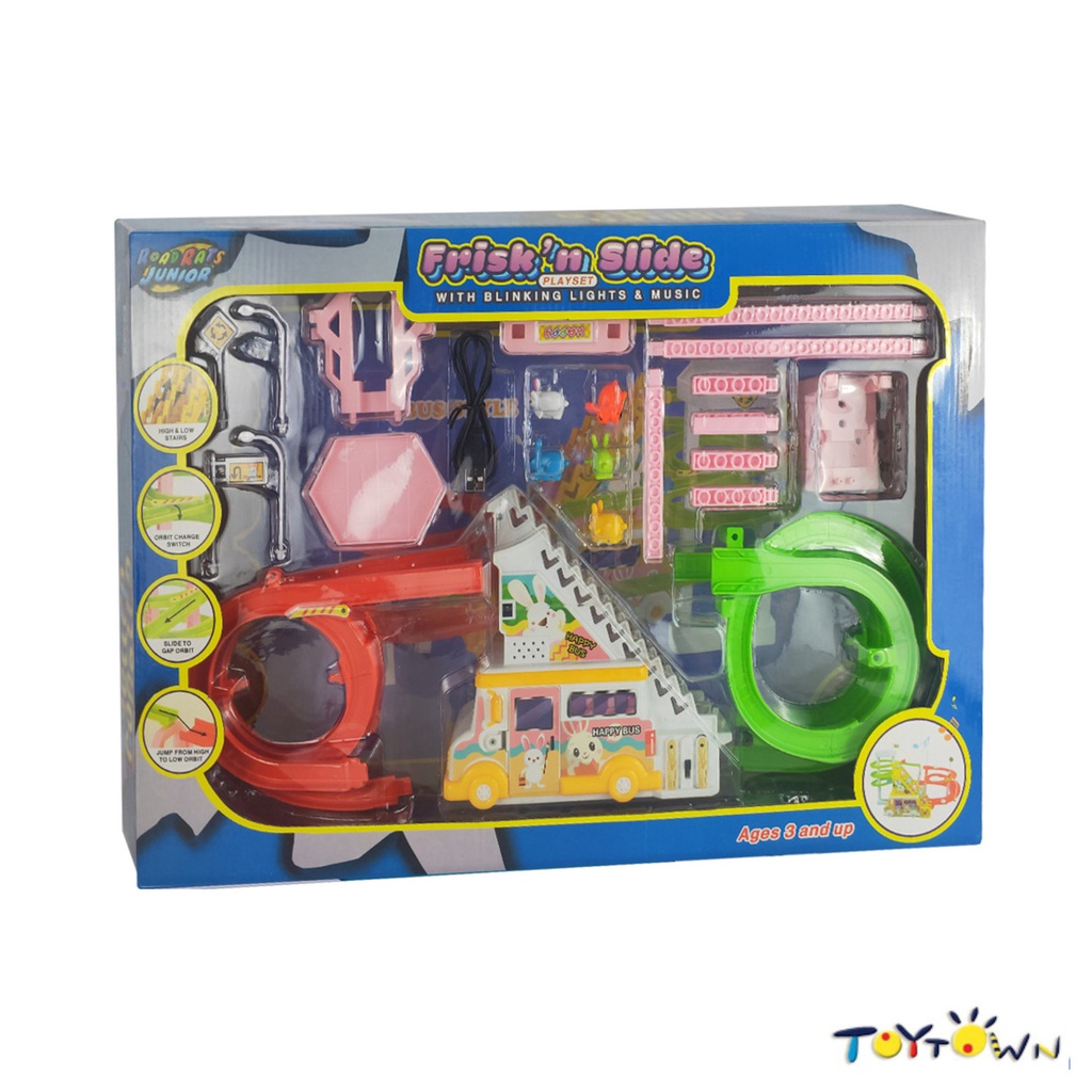 Road Rats Jr B/O Frisk 'N Slide Bus Style | Shopee Philippines