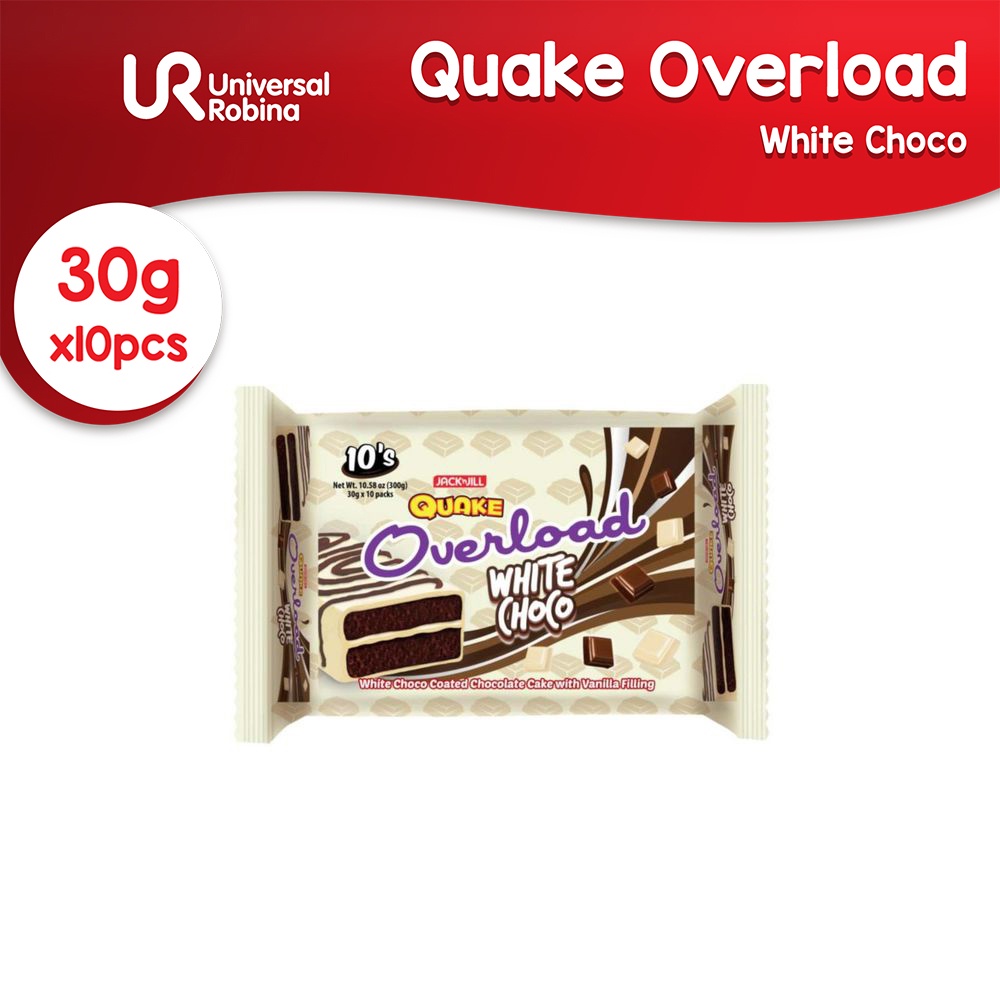 Quake Overload White Choco (30g x 10) | Shopee Philippines