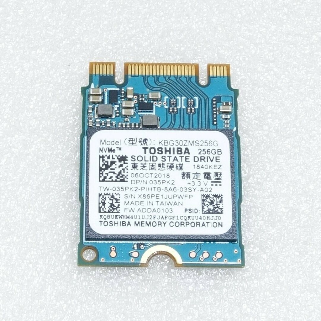 Toshiba M 2 2230 NVme 256GB SSD KBG30ZMS256G Shopee Philippines
