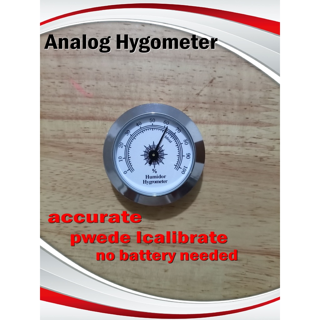 Analog hygometer (humidity/meter/thermohygometer) | Shopee Philippines