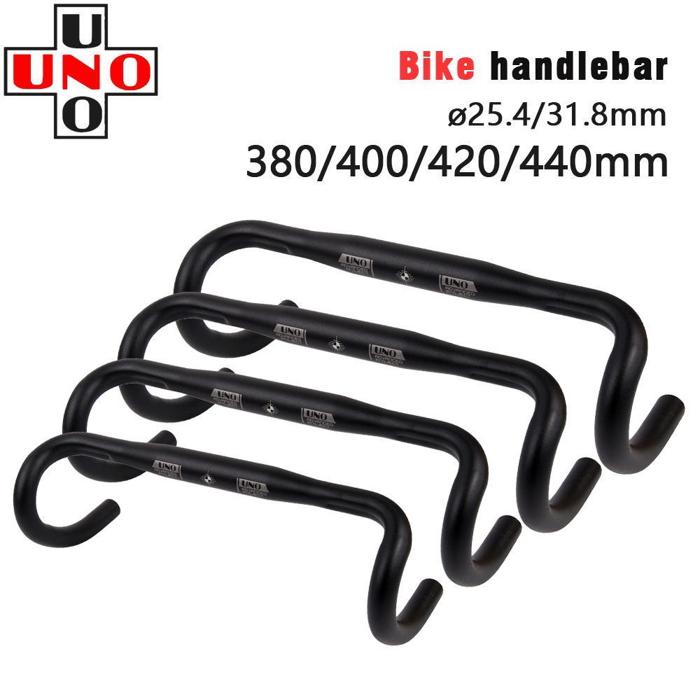 UNO DropBar Bicycle Bent Handlebar 25.4/31.8 Ultralight Handle Drop Bar ...