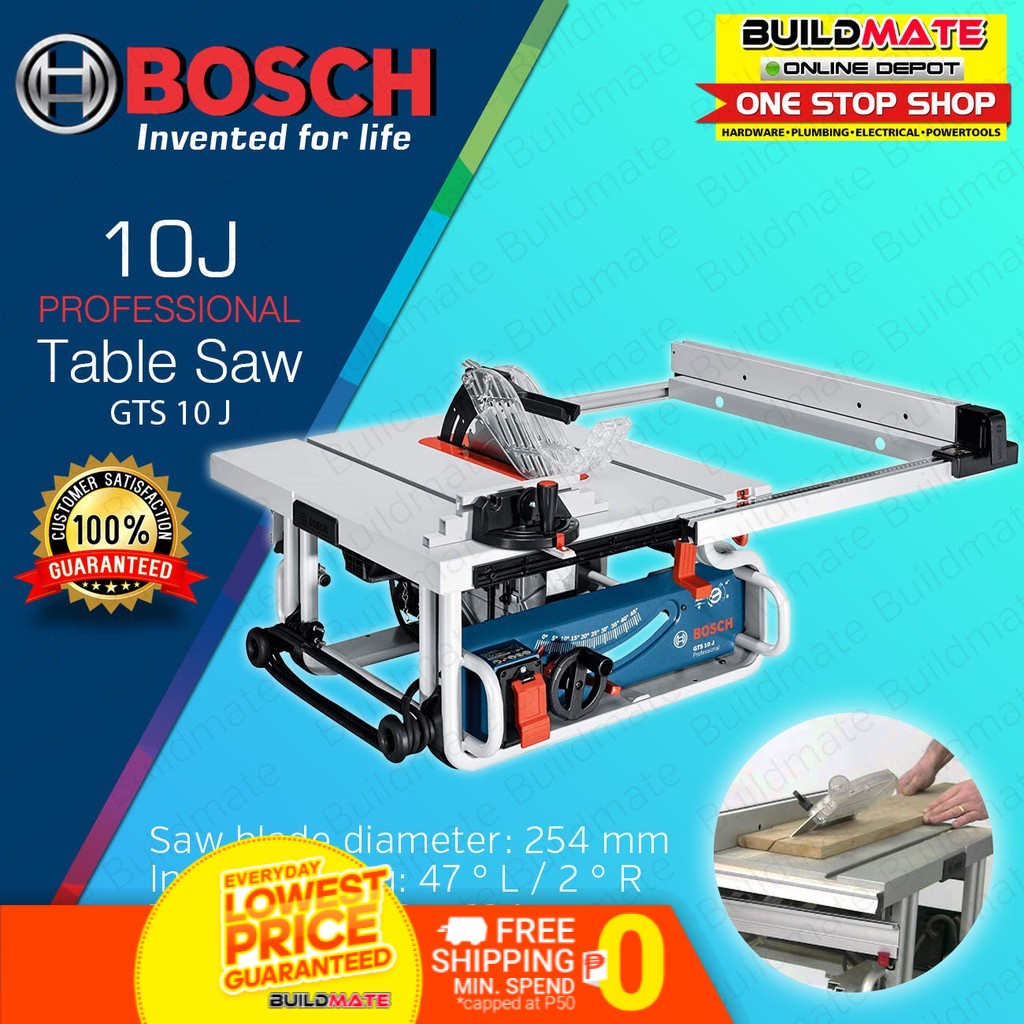 BOSCH Professional Original Heavy Duty Industrial Use Wood Table Saw ...