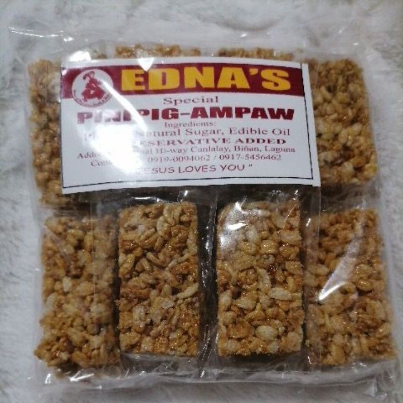 Edna's Special Ampaw - Pinipig | Shopee Philippines