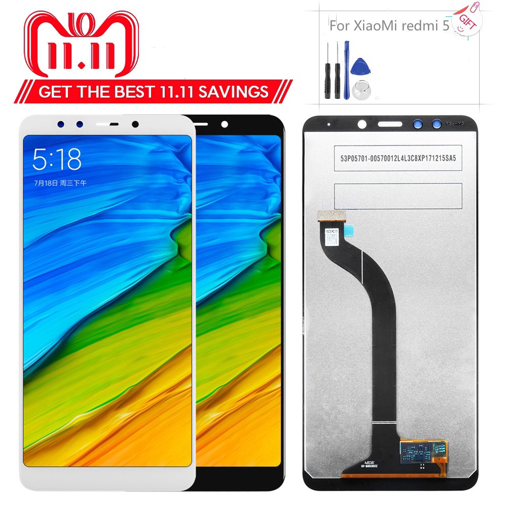 Ori forXiaomi Redmi 5 LCD Display Touch Screen with Frame Digitizer ...