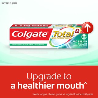 Colgate Total Pro-Breath Health Multi-Benefit Antibacterial Toothpaste ...