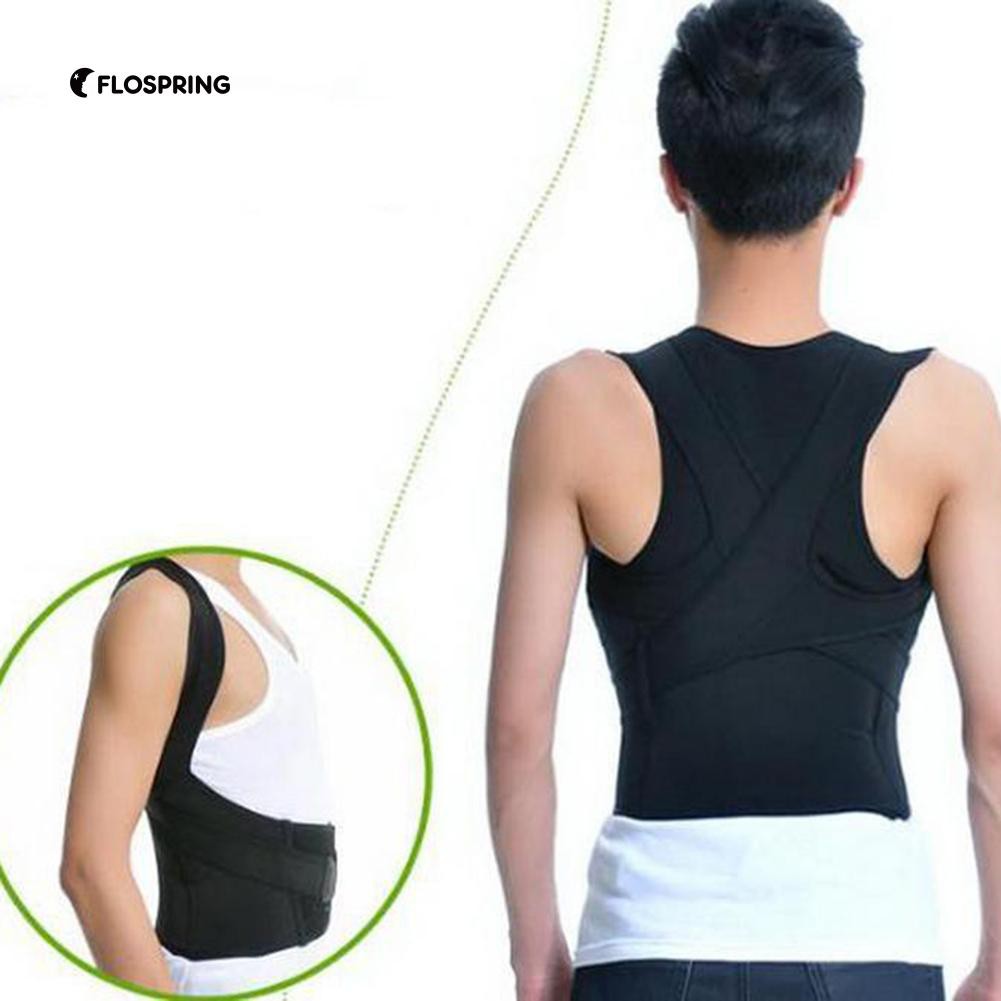 【COD】【NEW】Adjustable Posture Corrector Lumbar Support Belt Shoulder ...