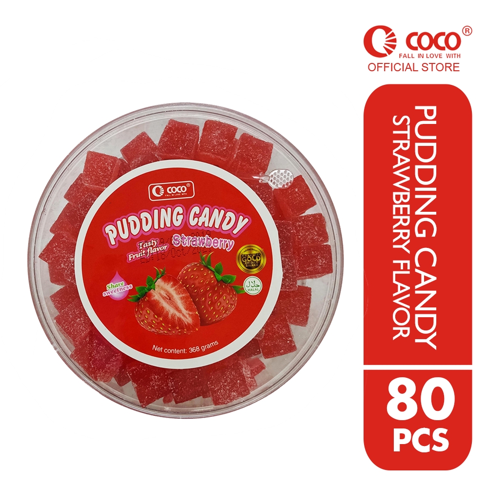 COCO Pudding Candy Strawberry | Shopee Philippines