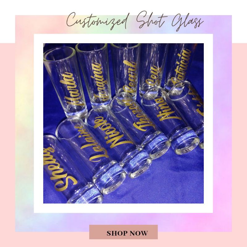 Customized | Personalized Shot Glass | Shopee Philippines