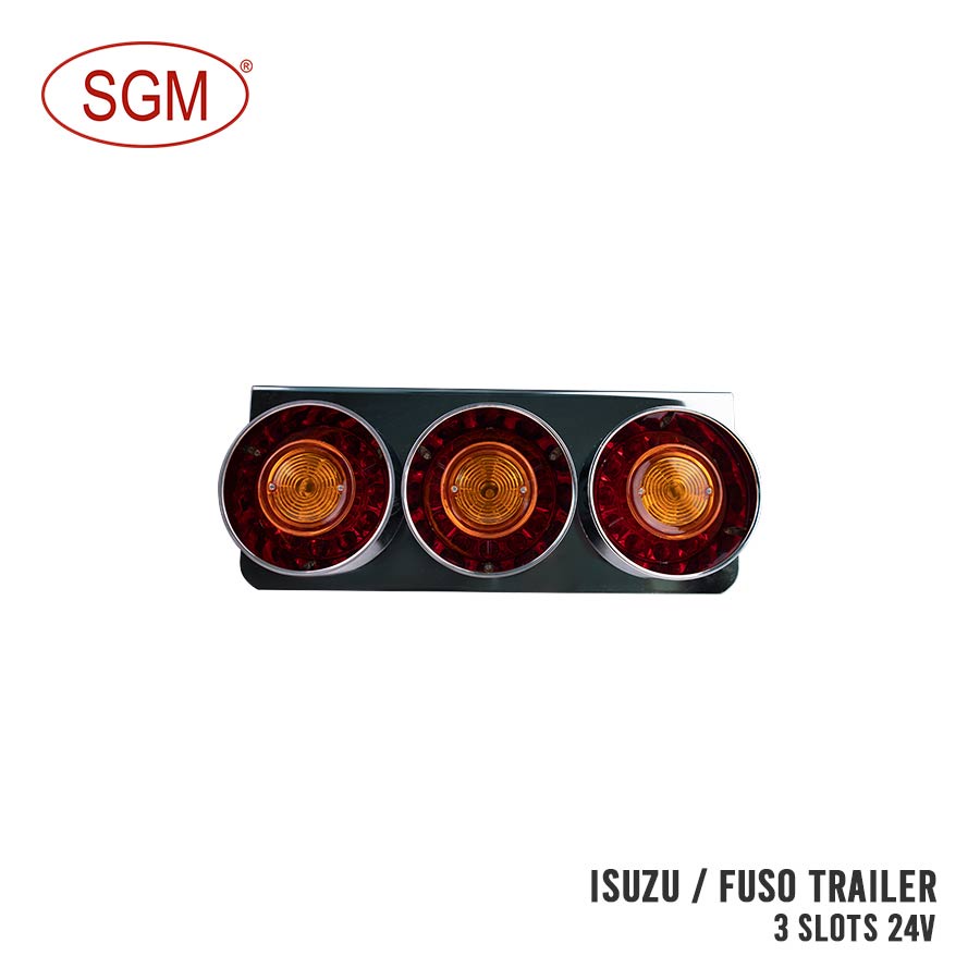 Isuzu Fuso Trailer 24V & 3 Slots SGM LED Tail Light STL190L (1 PC ...