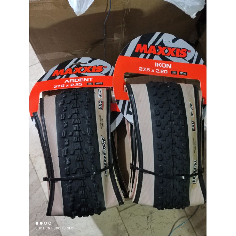 Maxxis Ikon/Ardent 27.5x2.20/2.25 skinwall tubeless ready bike tire per pair | Shopee Philippines