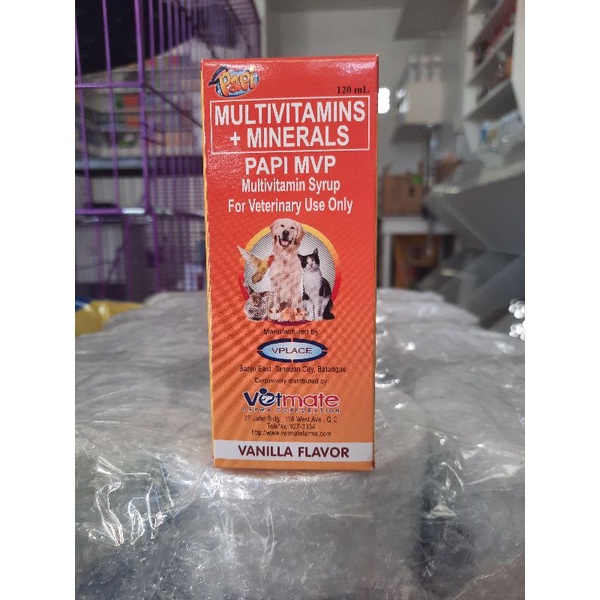 Papi Mvp multivitamins 120ml | Shopee Philippines