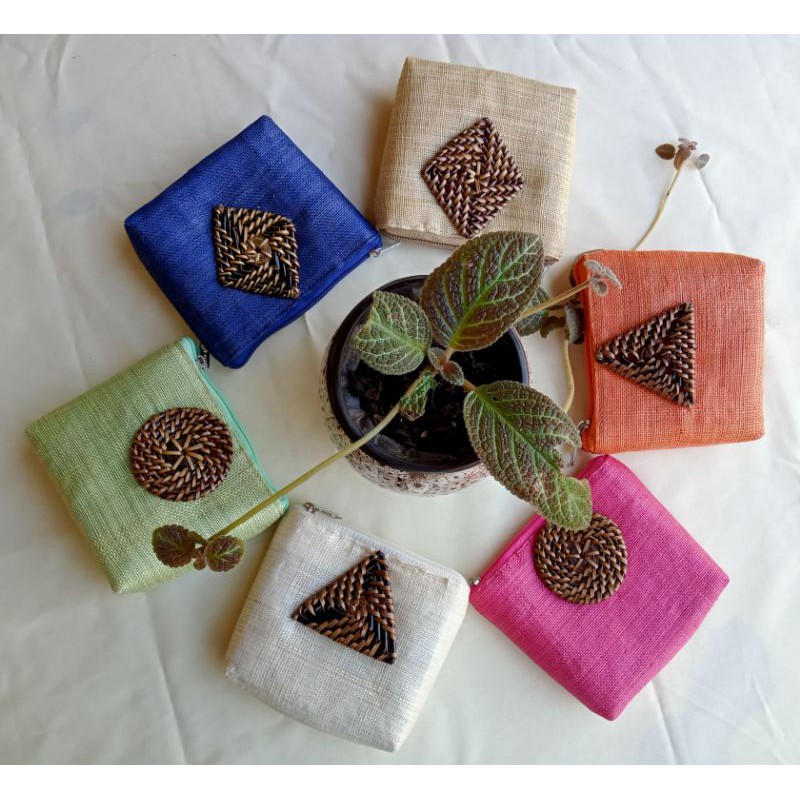 Abaca Bariw Coinpurse with Nito Design - Dianna Perfect as Coin ...