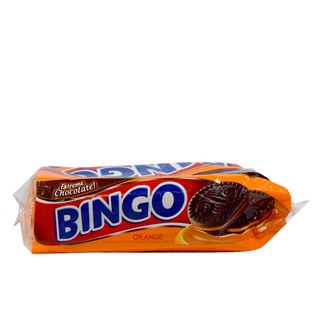 Bingo Cookie Sandwich Orange filled Choco 28g x 10 | Shopee Philippines
