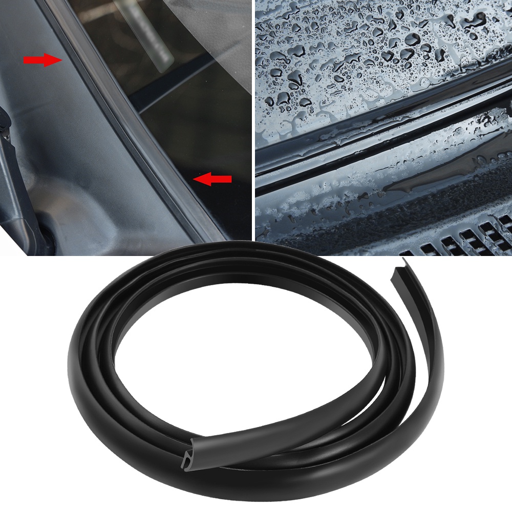 1.7M Car Front Windshield Window Seal Strip plastic panel Trim Edge ...