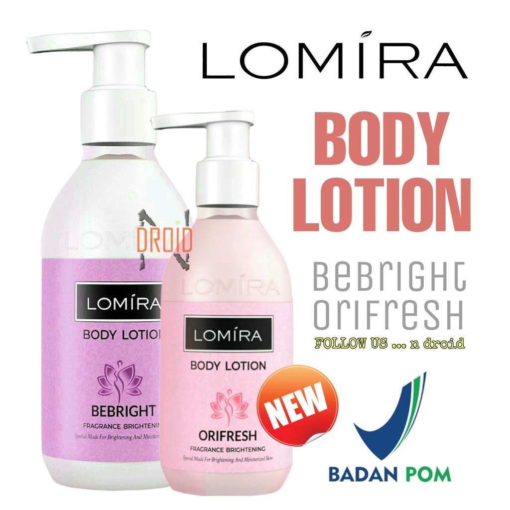Lomira HAND BODY LOTION - Recently BPOM - LOMIRA BODY LOTION - BODY ...