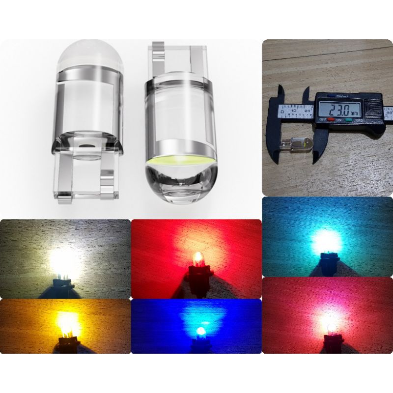 new T10 led lights w5w 2825 peanut bulb car motor parklight plate light ...