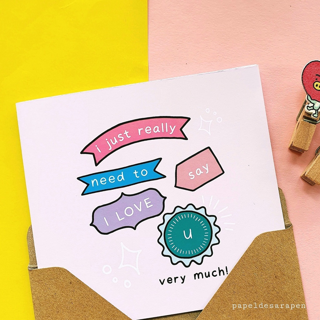 Valentines Anniversary Monthsary Card - I just really need to say I ...