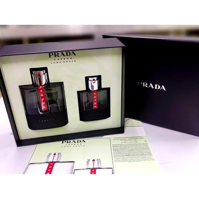 Prada Carbon Set edt 150ml + 50ml | Shopee Philippines