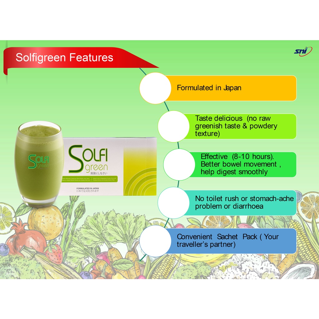 SOLFI GREEN Box Of 30 Sachets Expiry Feb 2024 – Medsave, 41% OFF