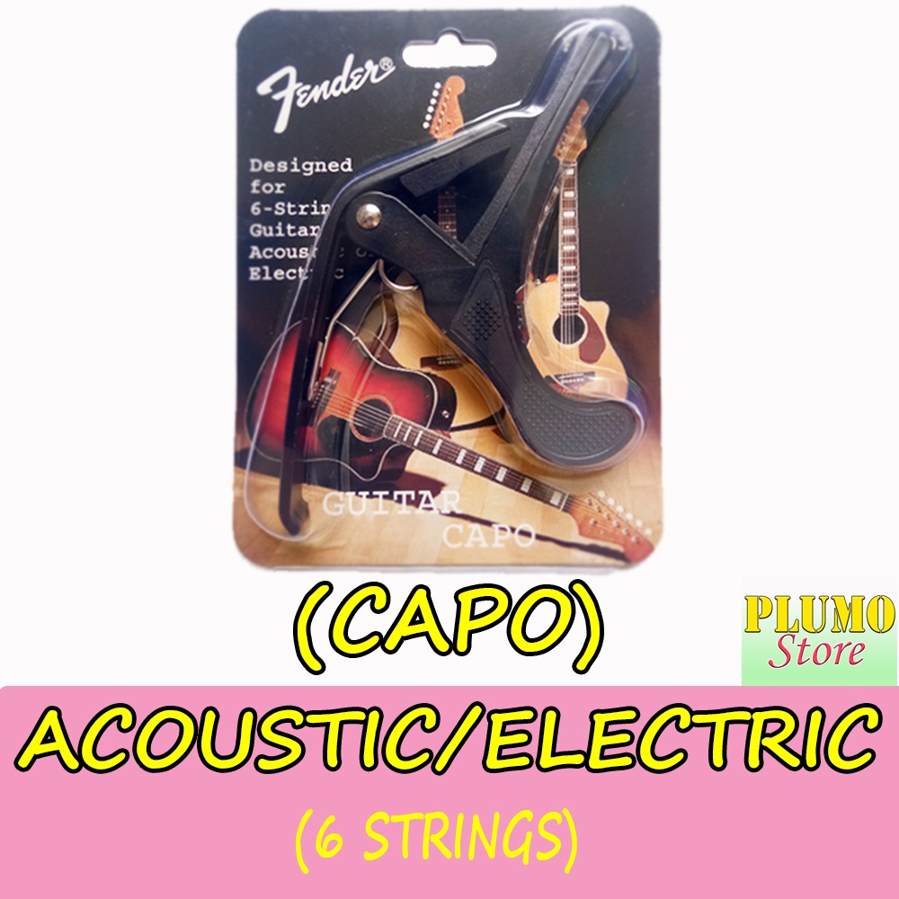 CAPO ACOUSTIC/ELECTRIC GUITAR(6 STRINGS) | Shopee Philippines