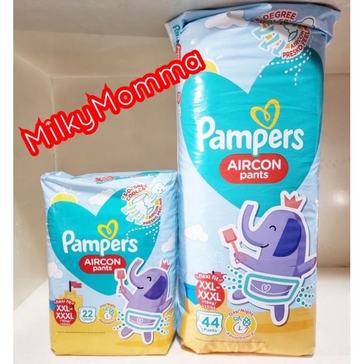 Pampers Aircon Pants XXL-3XL | Shopee Philippines