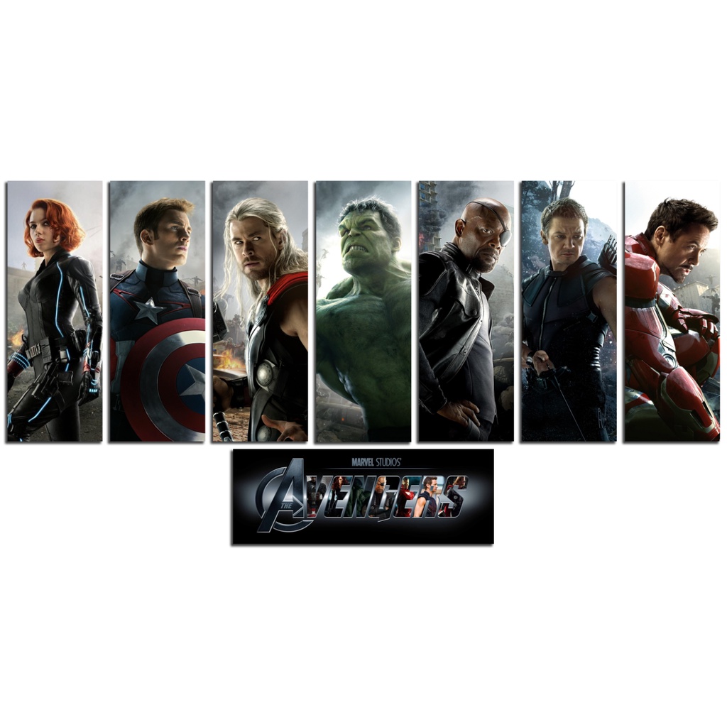 Avengers Poster / Photo Tiles / Photo Wall Decor on Sintra Board ...