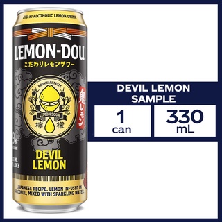 SAMPLING Lemon-Dou Devil Lemon Chu-hi 330mL Can | Shopee Philippines