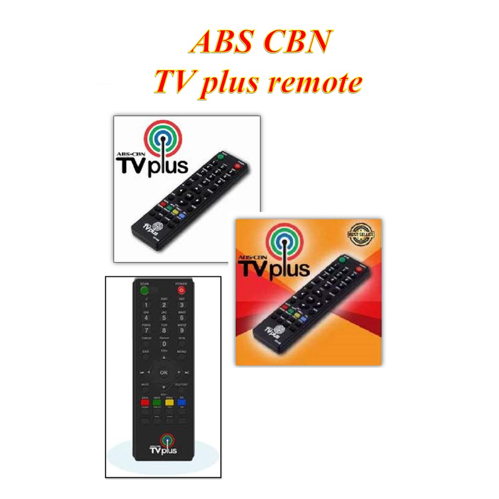 TV-059 ABS CBN tv plus remote 3A Battery | Shopee Philippines