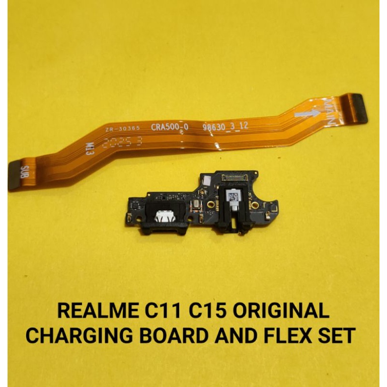 REALME C11 C15 C12 ORIGINAL CHARGING BOARD AND FLEX SET | Shopee Philippines