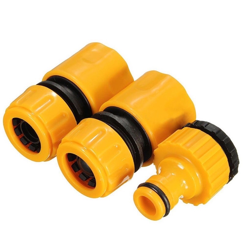 3Pcs Garden 1/2 "3/4" Quick Coupling Hose Connector Hose Connection ...