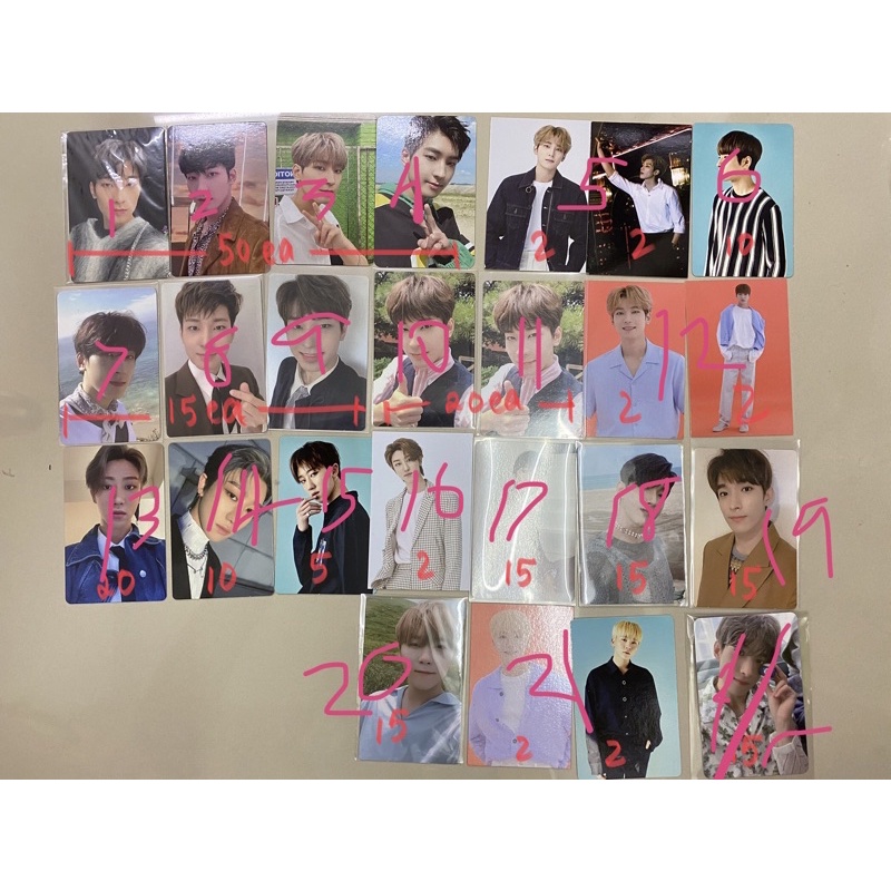 SEVENTEEN Wonwoo DK The8 Seungkwan Photocards | Shopee Philippines