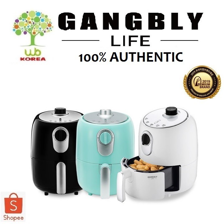 GANGBLY LIFE Basak Oil Free Korean Air Fryer (2.0L) | Shopee Philippines