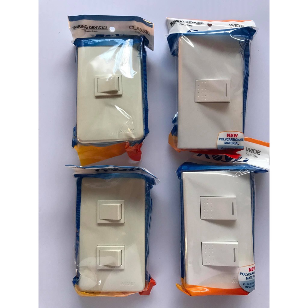 Royu 3-Way Switch Set (Classic Series, Wide Series) | Shopee Philippines