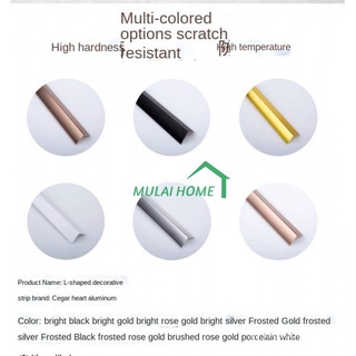 Aluminum Edge Banding Corner Wall Protector Protection Bar Edging ...