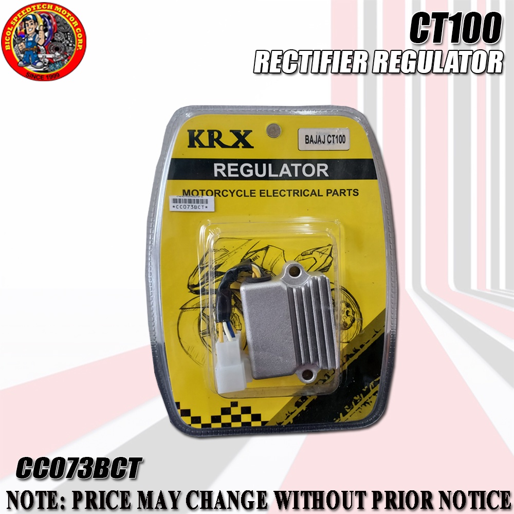 CT100 RECTIFIER REGULATOR (CC073BCT) | Shopee Philippines