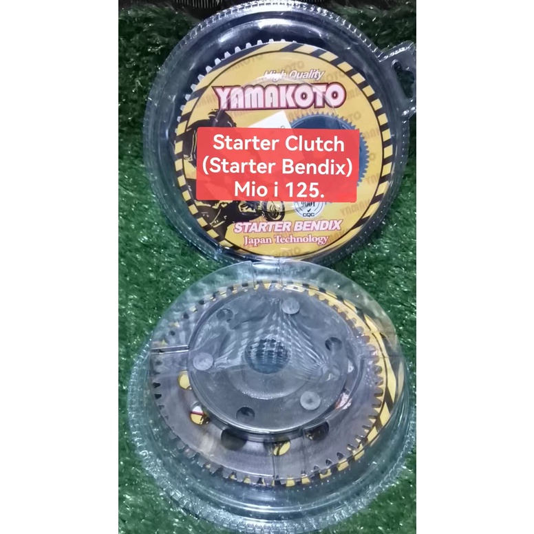 { COD } Starter Clutch / Bendix Drive Assy Mio i 125/GY6 125/CG125/Mio ...