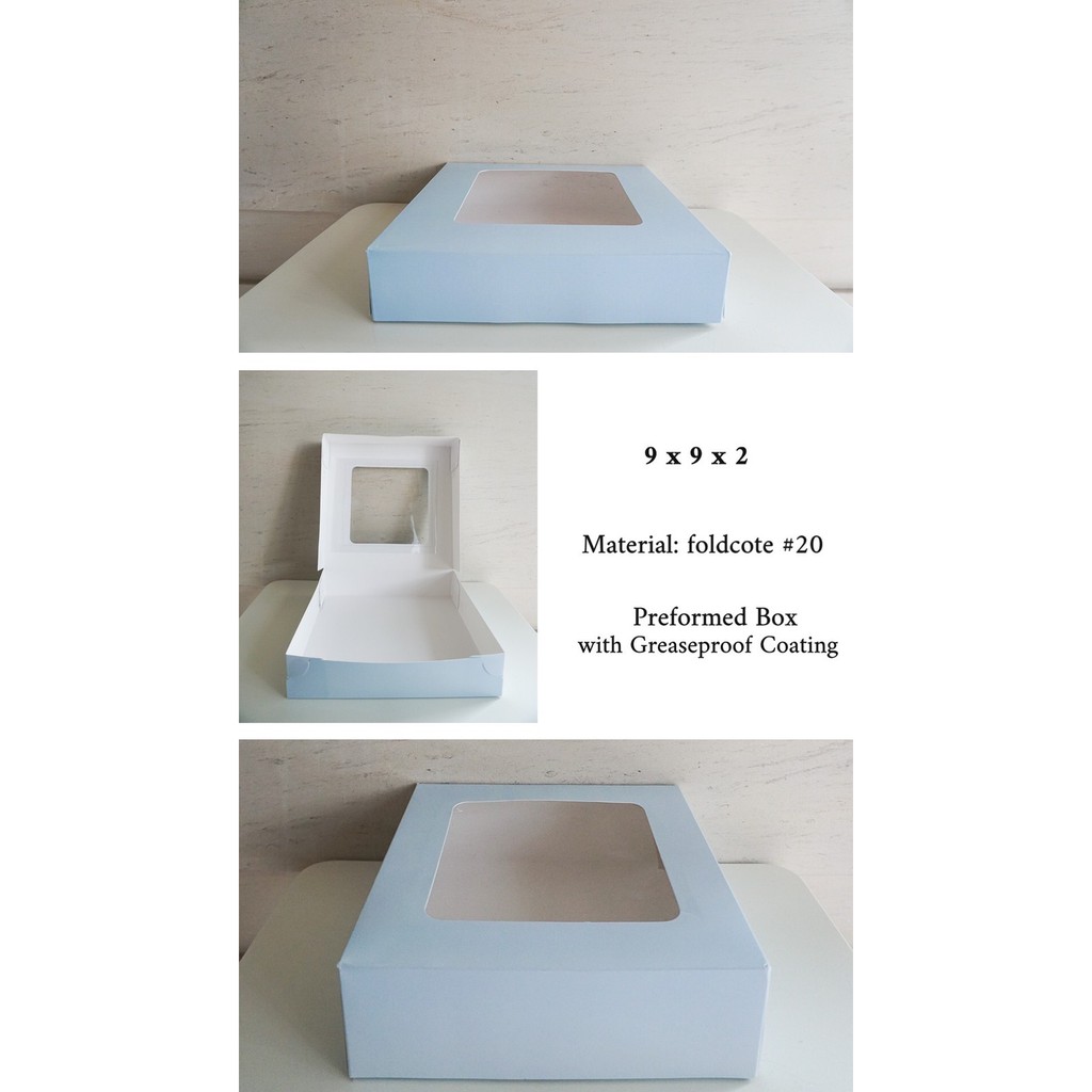 Preformed Cake boxes (20pcs per pack) | Shopee Philippines