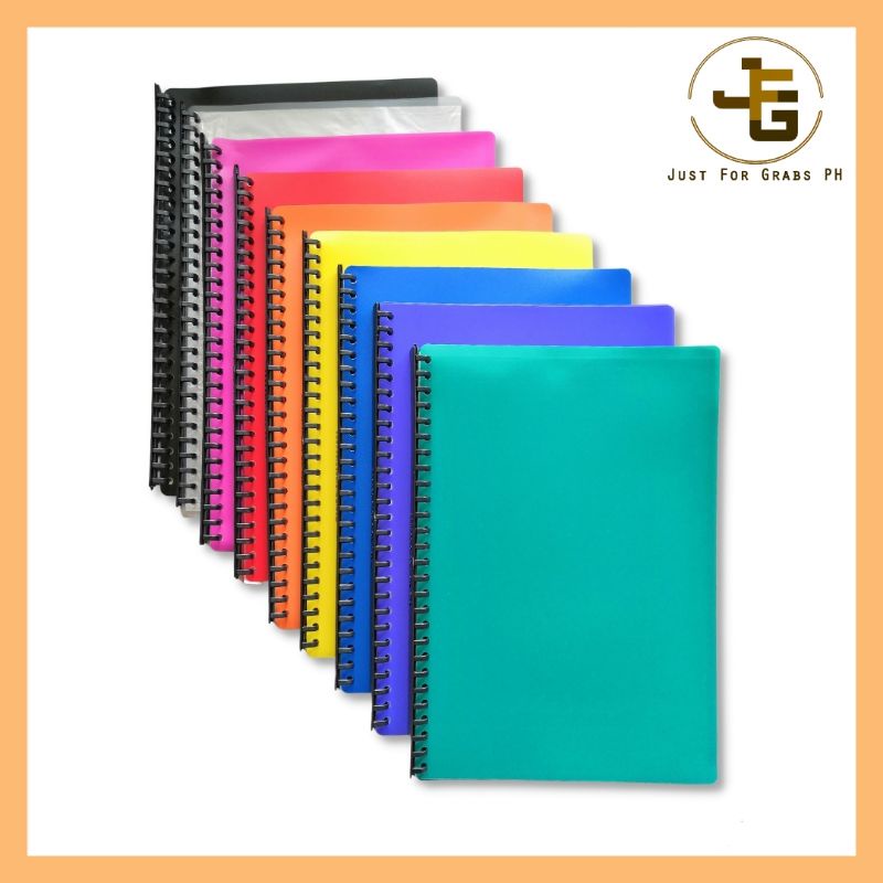 Refillable Clear Book A4 & FC/ Long 20 sheets | Shopee Philippines