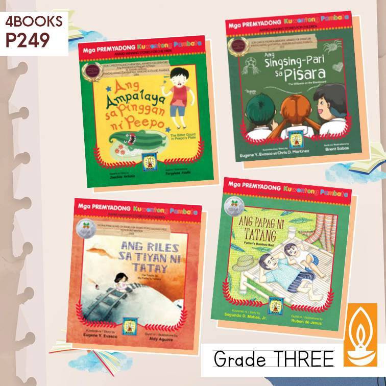 Mga Premyadong Kuwentong Pambata for Grade Three - Bundle (4 Books ...