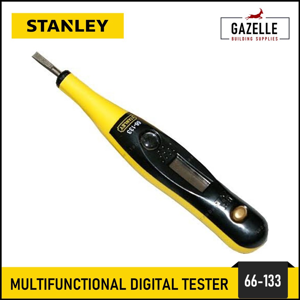 Stanley Multifunctional Digital Detection Screwdriver Tester - 66-133 ...
