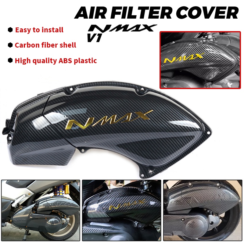YAMAHA Nmax v1 Air Filter Cover For Nmax v1 Carbon Fibre | Shopee ...